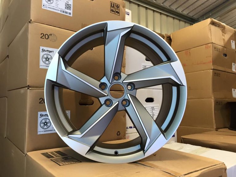 20″ A9 TTRS Twist Style Wheels – Gun Metal / Machined – CMWheels