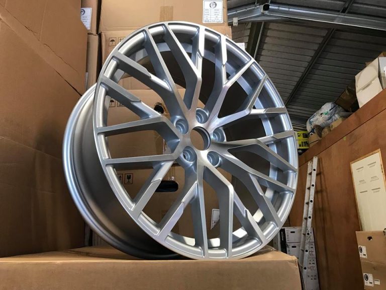18″ Audi R8 V10 Style Wheels – Silver Machined – CMWheels