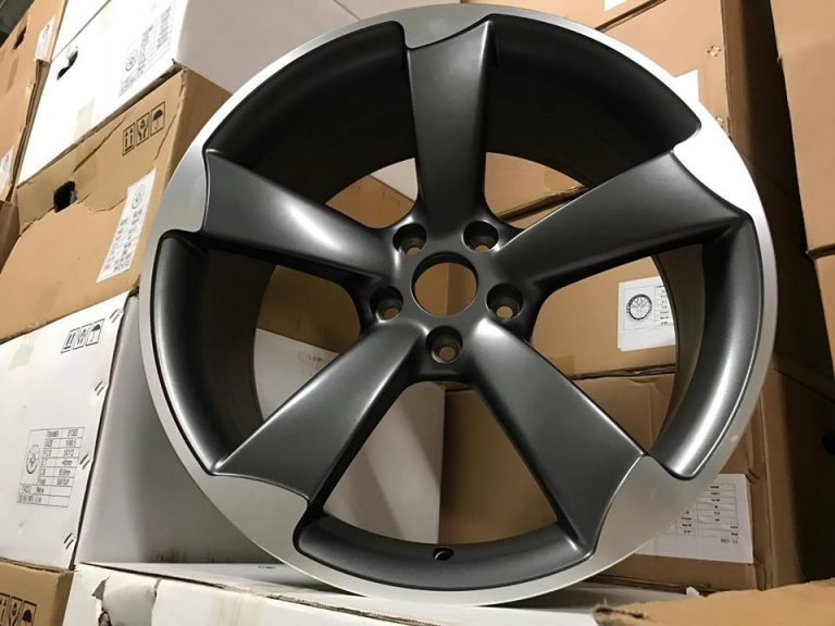 19″ TTRS Concave Style Wheels – Satin Gun Metal / Machined – CMWheels