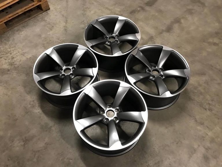 20″ TTRS Concave Style Wheels – Gun Metal Machined – CMWheels