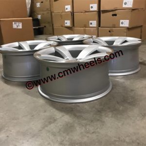 20″ TTRS Rotor Concave Style Wheels – Silver Machined – CMWheels
