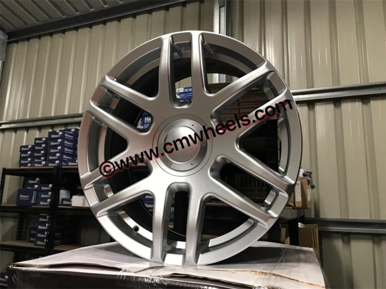 19″ VW Helios Style Wheels – Hyper Silver – CMWheels