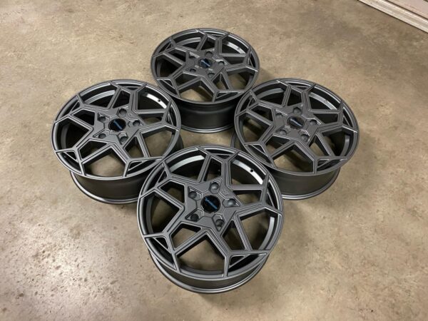 20″ Motion R VS2 Wheels – Satin Gun Metal – CMWheels