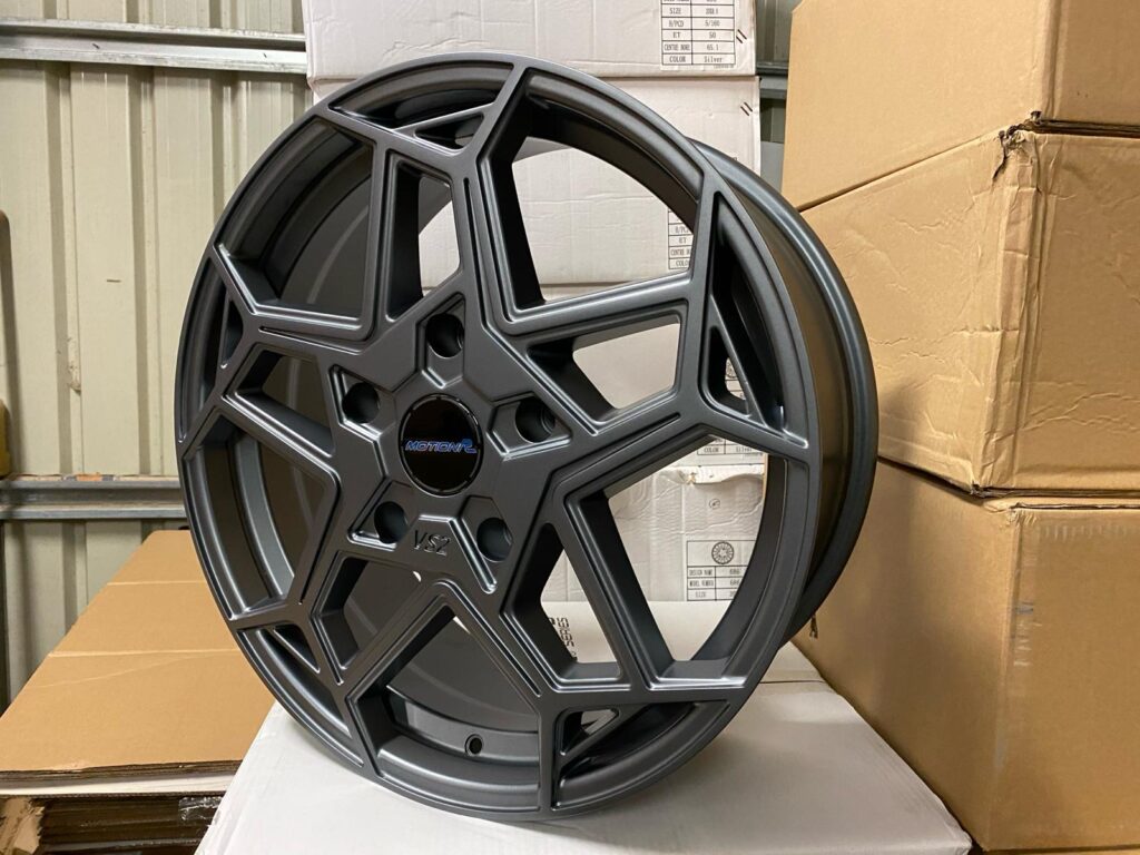 20″ Motion R VS2 Wheels – Satin Gun Metal – CMWheels