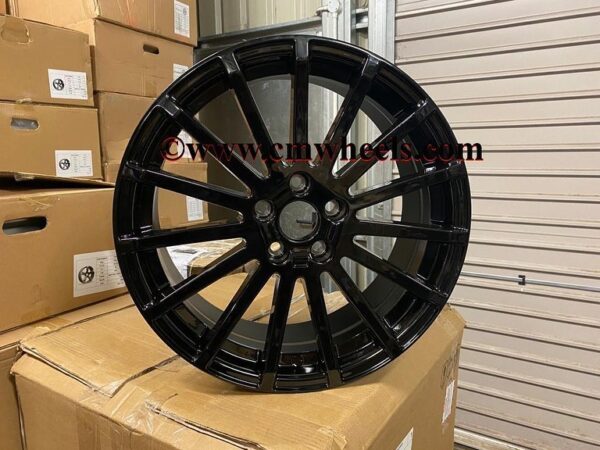 18″ Ford Focus RS MK2 Style Alloy Wheels – Gloss Black – CMWheels