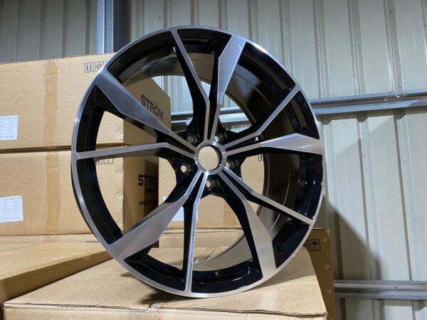 20” Tiguan Misano Style Wheels – Gloss Black Machined – CMWheels