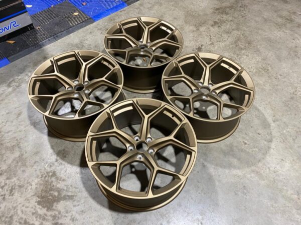 20″ 2023 RS6 Style Wheels – Satin Bronze – CMWheels