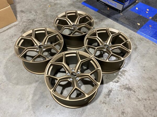 20″ 2023 RS6 Style Wheels – Satin Bronze – CMWheels