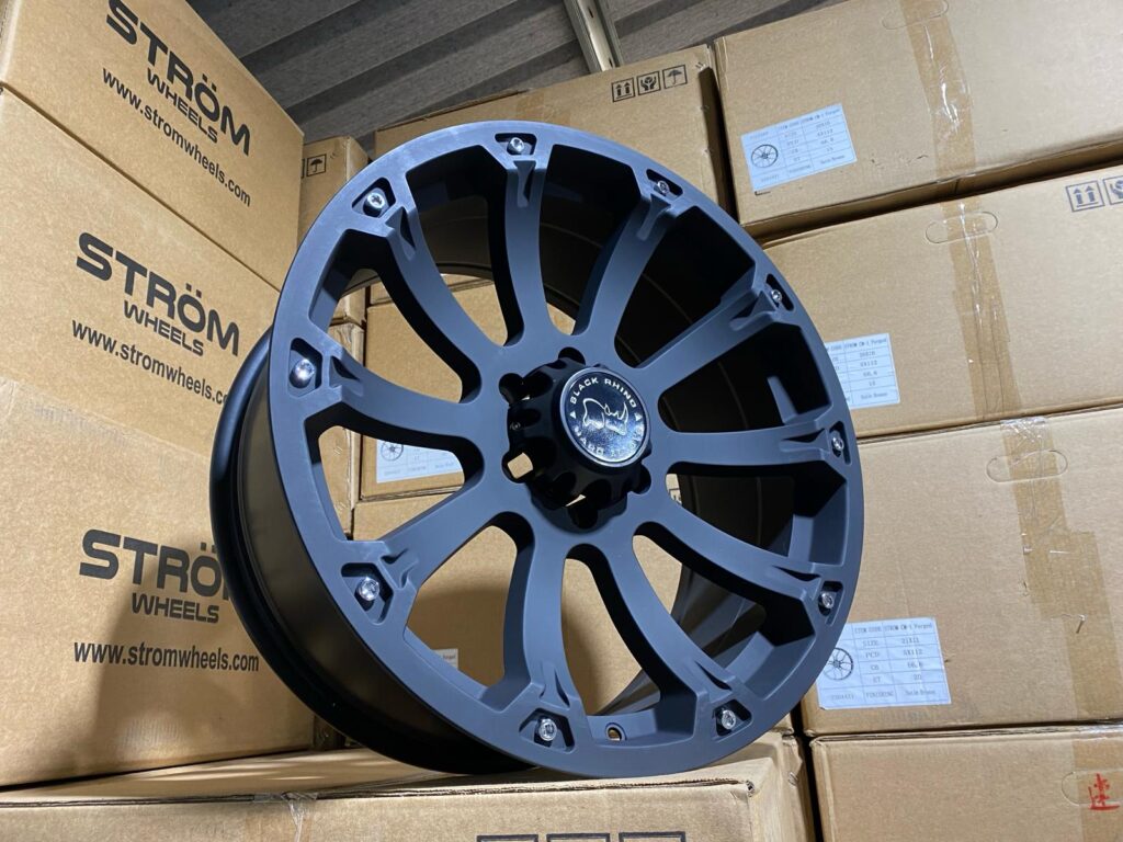 Black Rhino Sidewinder Wheels – Satin Black – CMWheels