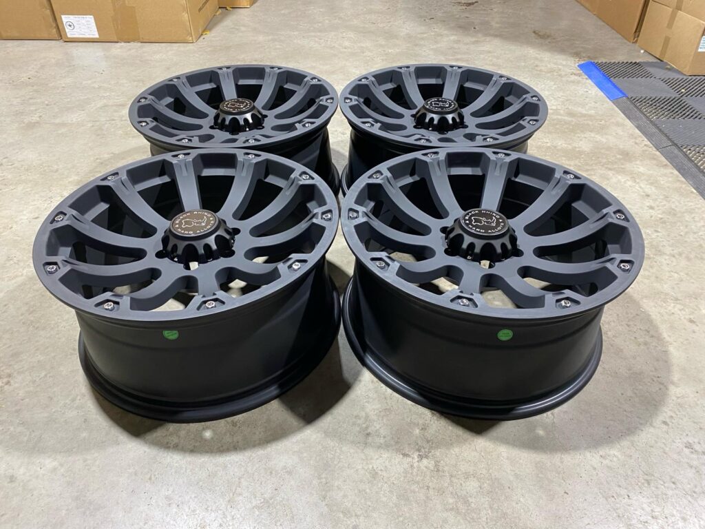 Black Rhino Sidewinder Wheels – Satin Black – CMWheels