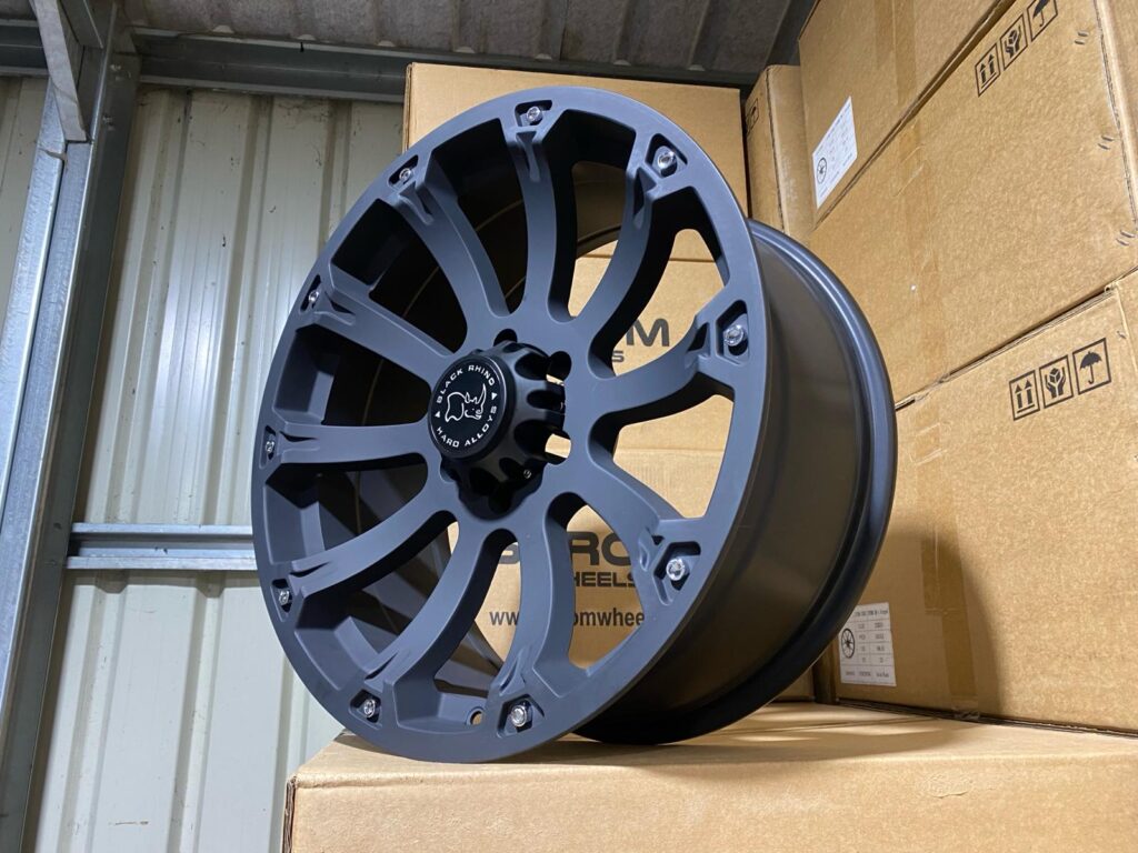 Black Rhino Sidewinder Wheels – Satin Black – CMWheels